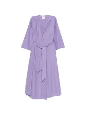 FORTE_FORTE Forte Forte Women Cotton Blend Midi Dress Multicolor