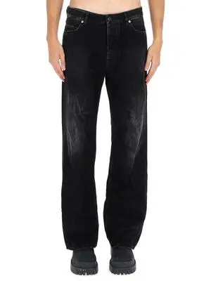 Balenciaga Deconstructed Jeans - Black