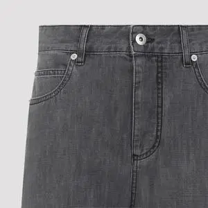 Bottega Veneta Cotton Jeans - Black