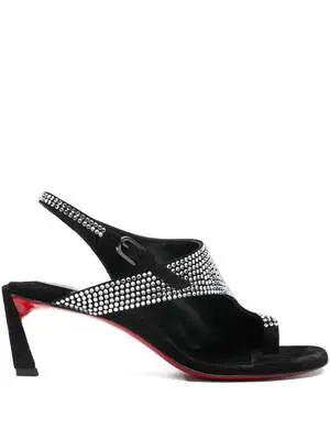 CHRISTIAN LOUBOUTIN Viva Condora Strass Sandals - Multicolor