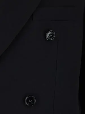 Balenciaga Wool Double-breasted Jacket - Multicolor