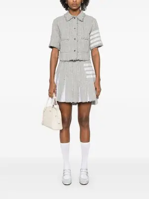Thom Browne 4bar Cotton Blend Skirt
