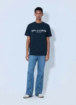 GALLERY DEPT. Logo Print Cotton T-shirt
