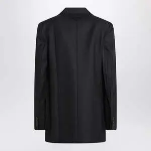Prada Single-breasted Jacket In Wool