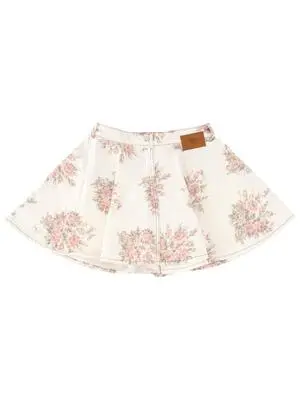 GANNI Denim Miniskirt
