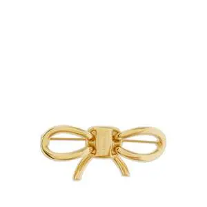 FERRAGAMO Brass Brooch - Gold