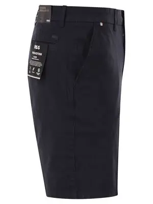BOSS Stretch Cotton Chino Shorts In Modern Regular Fit