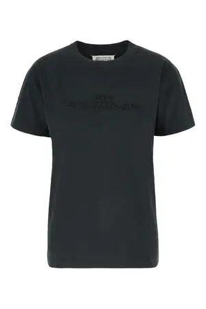 MAISON MARGIELA Embroidered Logo T-shirt - Multicolor