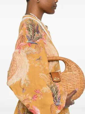 Zimmermann Ascension Cotton Mini Dress