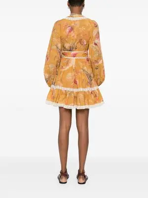 Zimmermann Ascension Cotton Mini Dress