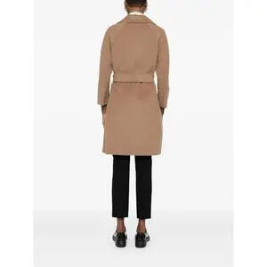 Max Mara Virgin Wool Coat - Brown
