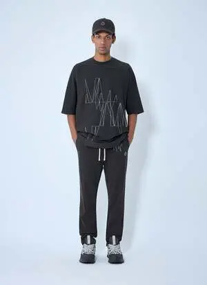 Moncler Rick Owens Elasticated Waist Drawstring Pants
