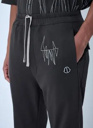 Moncler Rick Owens Elasticated Waist Drawstring Pants