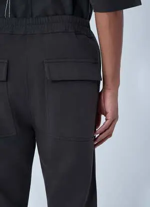 Moncler Rick Owens Elasticated Waist Drawstring Pants - Gray