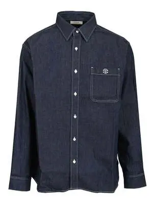 Celine Loose-fit Denim Shirt - Blue