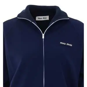 Miu Miu Logo Track Jacket