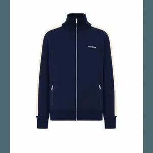 Miu Miu Logo Track Jacket - Blue