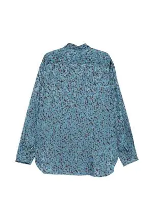 Dries Van Noten Shiny Satin Shirt - Multicolor