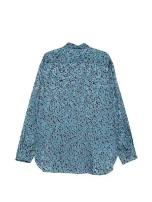 Dries Van Noten Shiny Satin Shirt - Multicolor