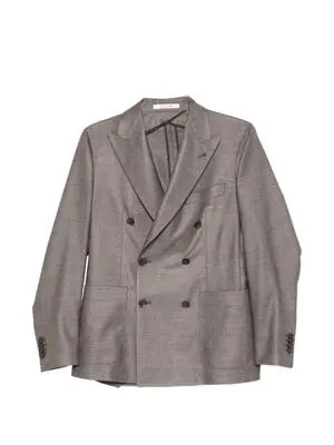 Tagliatore Montecarlo Double-breasted Blazer - Gray
