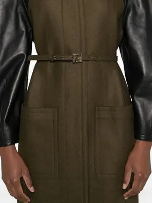 Fendi Wool Coat - Multicolor