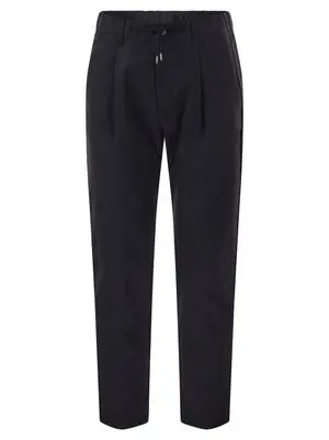 Herno Technical Fabric Drawstring Trousers - Multicolor