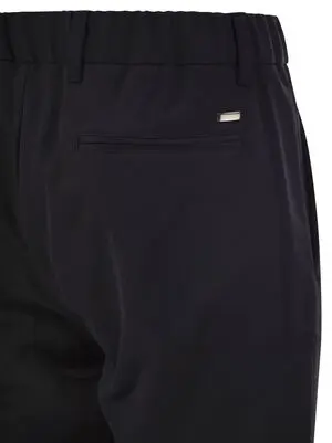 Herno Technical Fabric Drawstring Trousers