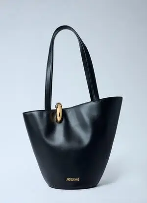 Jacquemus Le Moyen Bambola Bucket Bag - Black