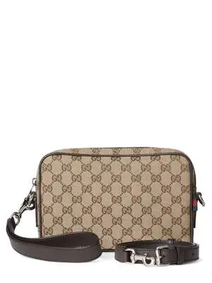 Gucci Gg Monogram Canvas Shoulder Bag