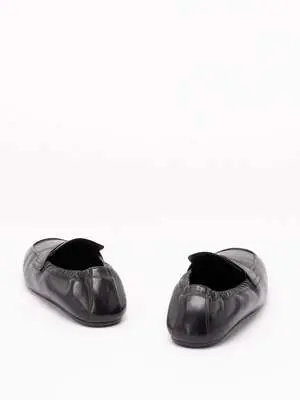 Prada Shuffle Antiqued Leather Loafers