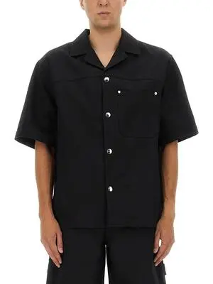Gucci Gg Jacquard Shirt - Black