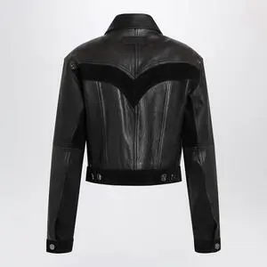 Versace Slim Leather Blouson