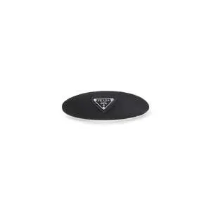 Prada Re-nylon Hair Clip - Black