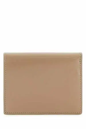 FERRAGAMO Beige Leather Wallet - Brown