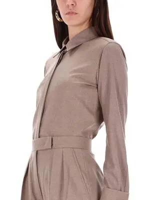 Max Mara Thebaid Cashmere Blend Shirt