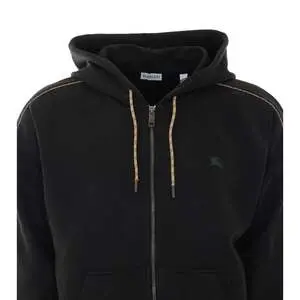 Burberry Check Trim Zip Hoodie