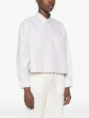 A.p.c. Sophia Button Down Striped Shirt - Multicolor