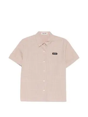 Miu Miu Cotton Shirt - Multicolor
