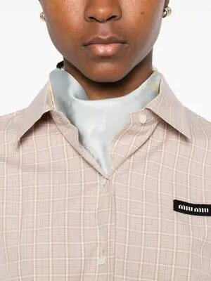 Miu Miu Cotton Shirt - Multicolor