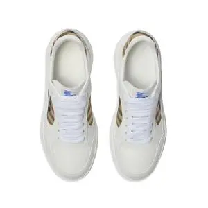Burberry Re-nylon Low-top Trainers - White