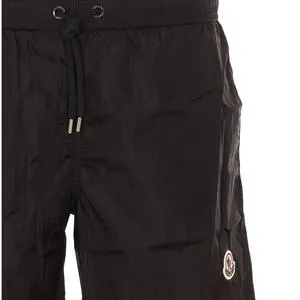 Moncler Logo Swimsuit - Black