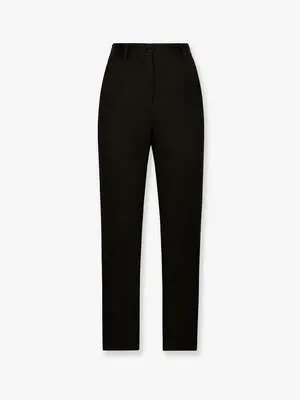 Dolce & Gabbana Tuxedo Virgin Wool And Silk Trousers - Multicolor