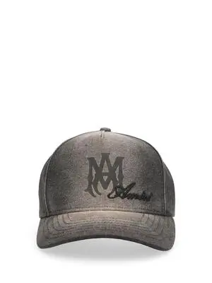 Amiri Ma Script Canvas Cap - Black