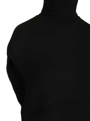 TOTEME Double-knit Cape Knit - Black