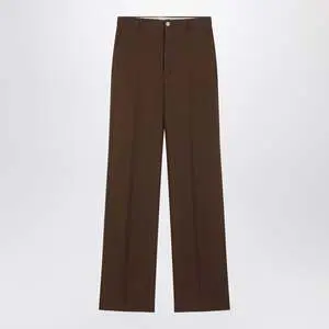 Gucci Technical Panama Trousers - Brown