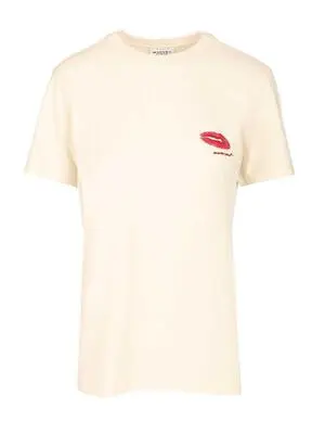 Isabel Marant Étoile Zewel T-shirt - Cream