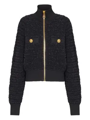 Balmain Zipper Bomber Jacket - Multicolor