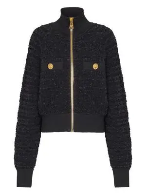 Balmain Zipper Bomber Jacket