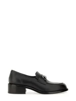 Gucci Moccasin With Clamp - Black
