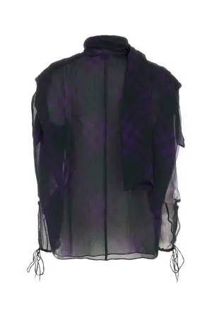 Burberry Printed Crepe Blouse